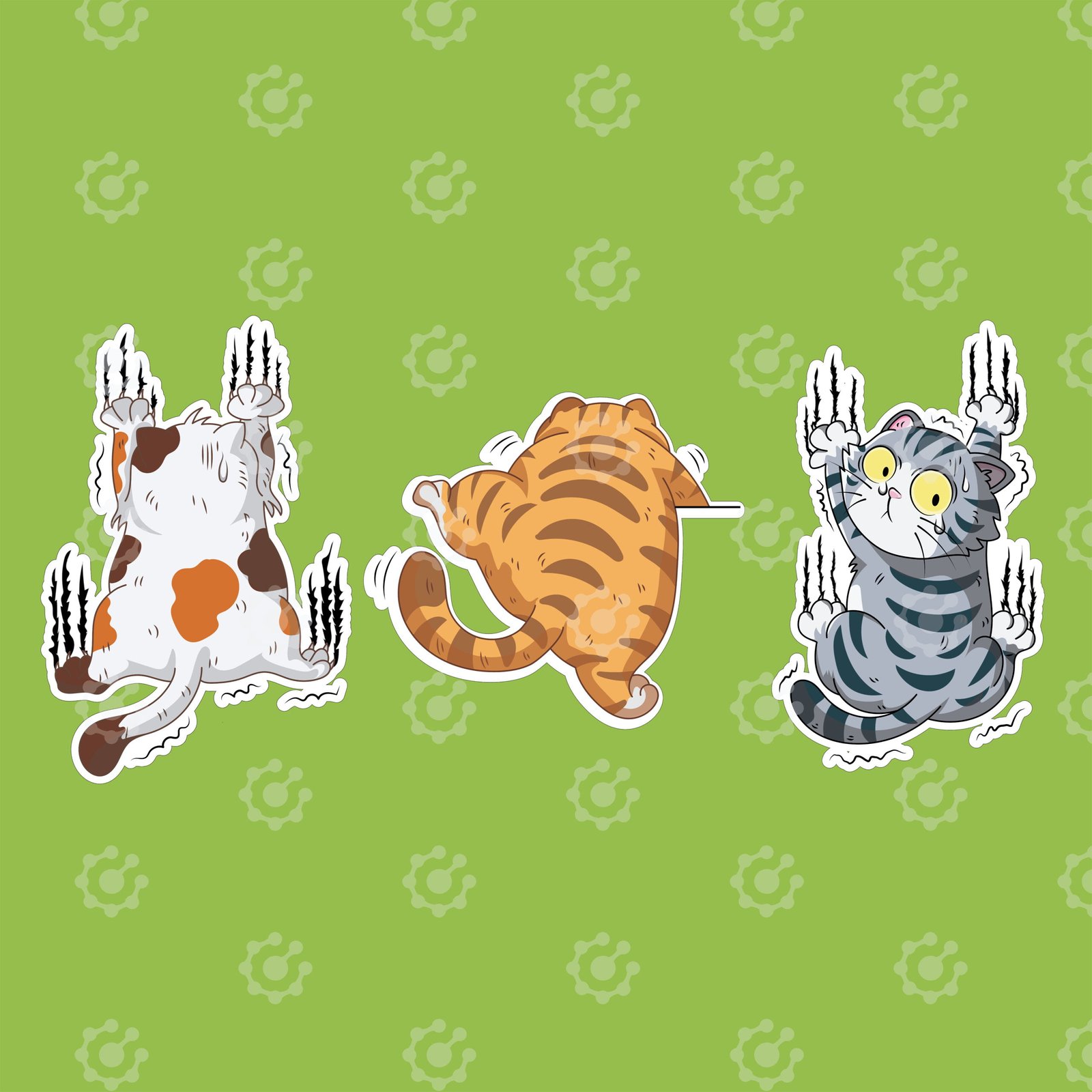 Funny Cat Scratch – Calligraphy4u